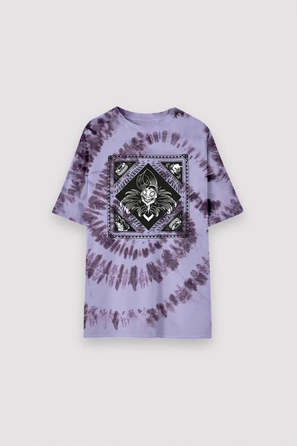 CAMISETA REGULAR SIZE LILA YZMA DISNEY VILLANOS UNISEX | Rockgotá