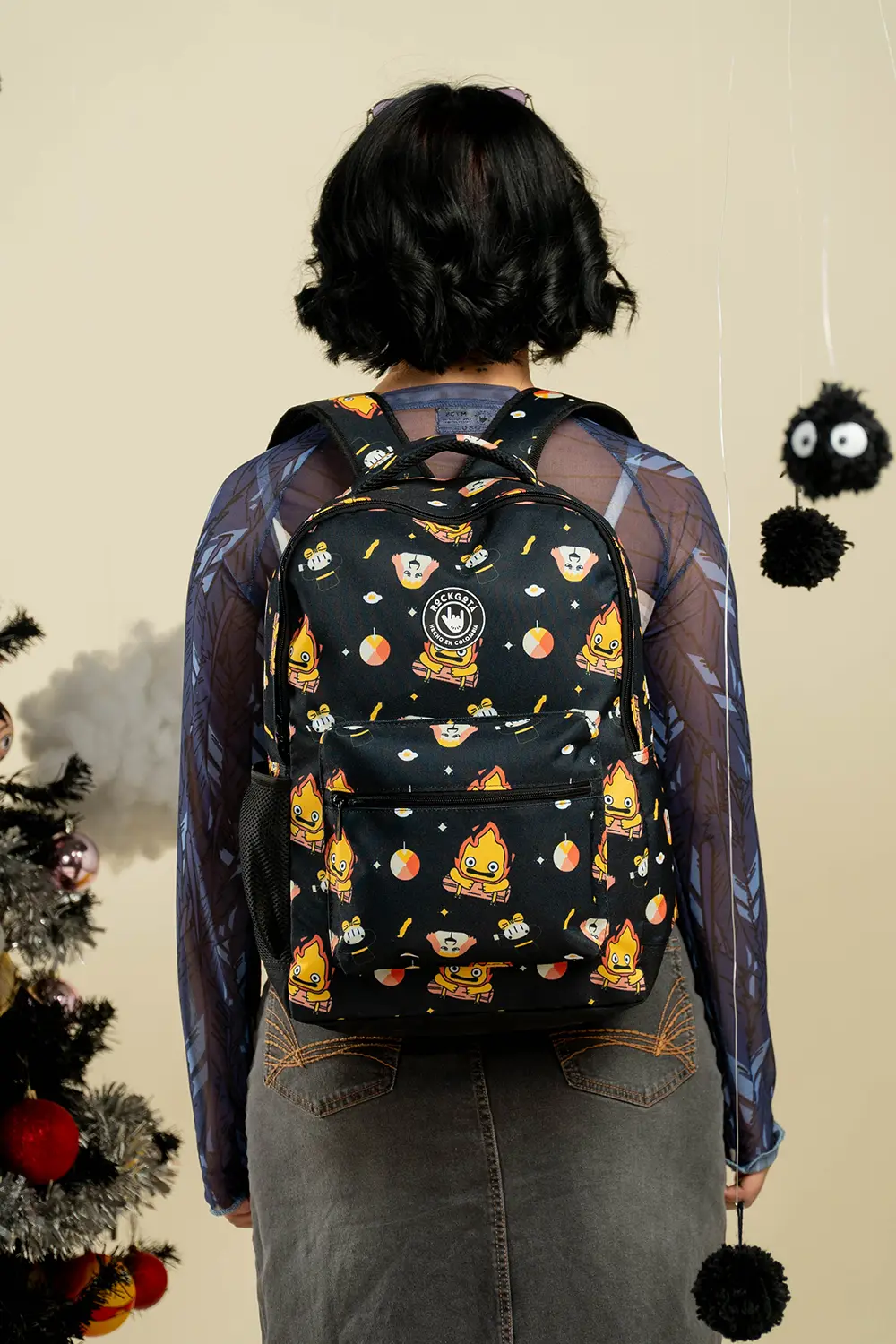 MORRAL BACKPACK CALCIFER HOWL GHIBLI | Rockgotá