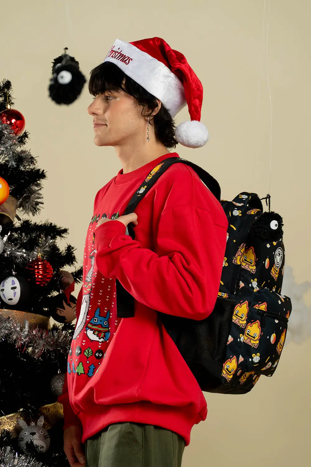 MORRAL BACKPACK CALCIFER HOWL GHIBLI | Rockgotá