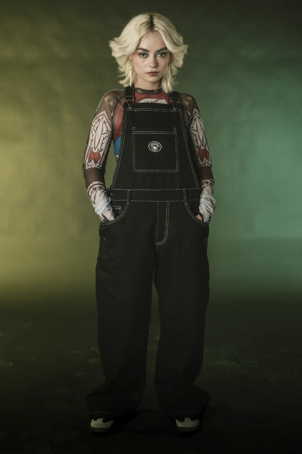 OVEROL NEGRO ROCKGOTA UNISEX | Rockgotá